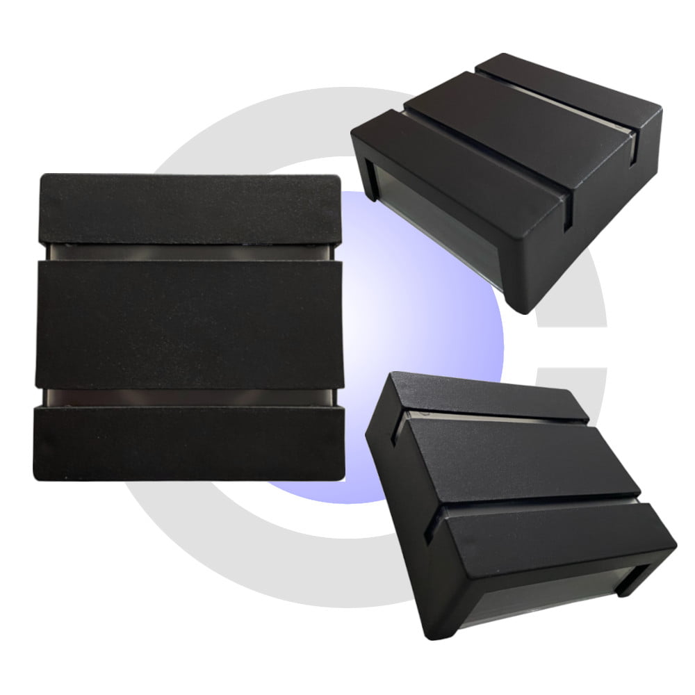 Arandela de Parede 2 Frisos com 1 Lâmpada G9 - Design Moderno e Efeito ...